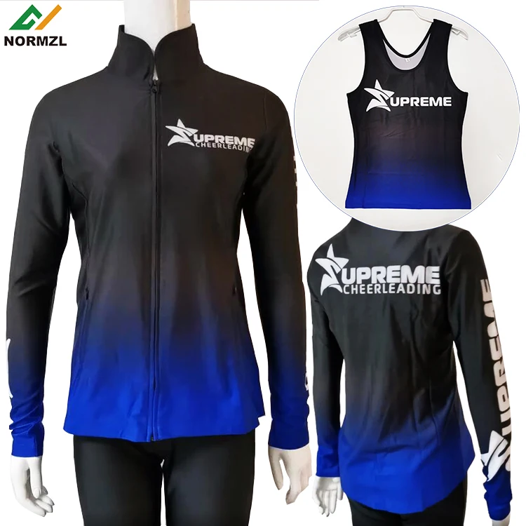 Custom Sublimated Tracksuit for Cheerleading Practice
