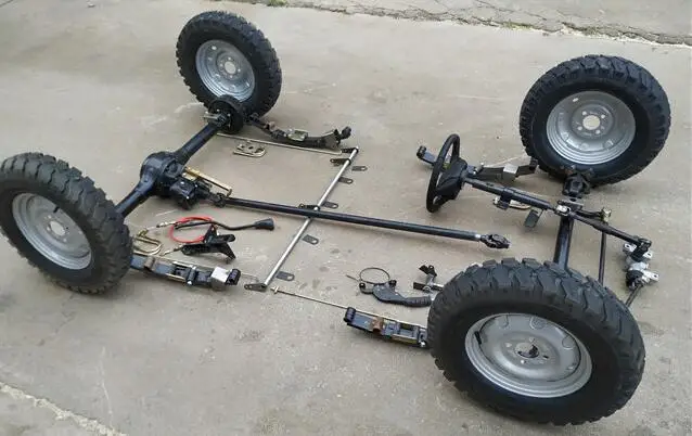 Convert DIY diesel Trycycles Ev Petrol to Electric Car Differential ...