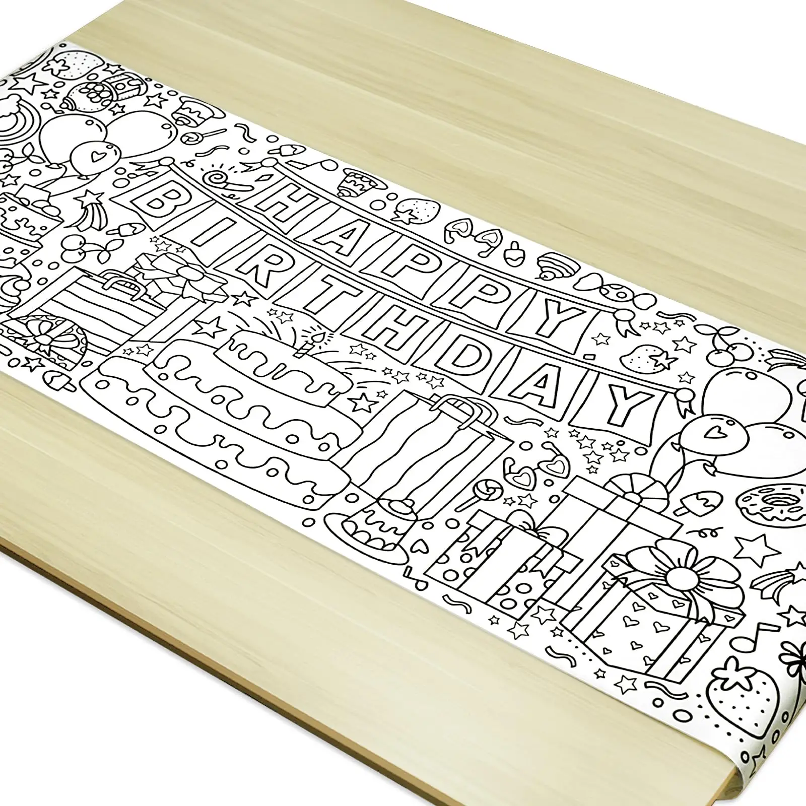 Customized Giant Coloring Poster,Drawing Paper Table Cover Diy Arts ...