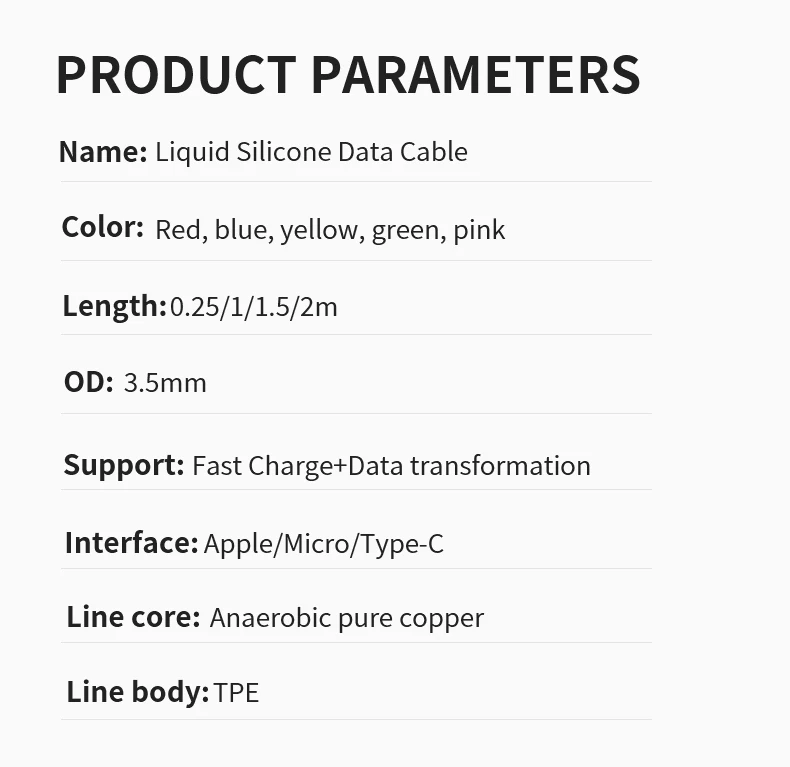 Factory Direct Price 3a Fast Charging Universal 4 In 1 Usb Cable For ...