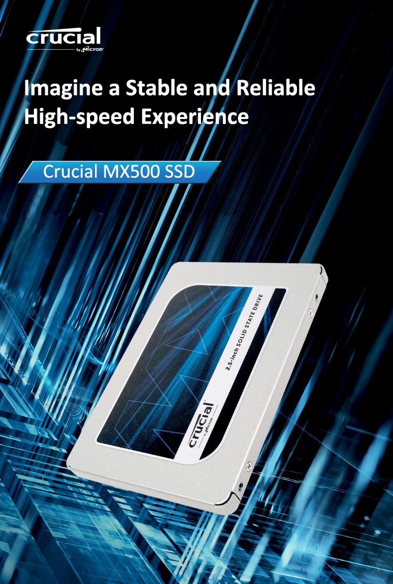 Crucial MX500 SSD - High Performance Storage Solutions