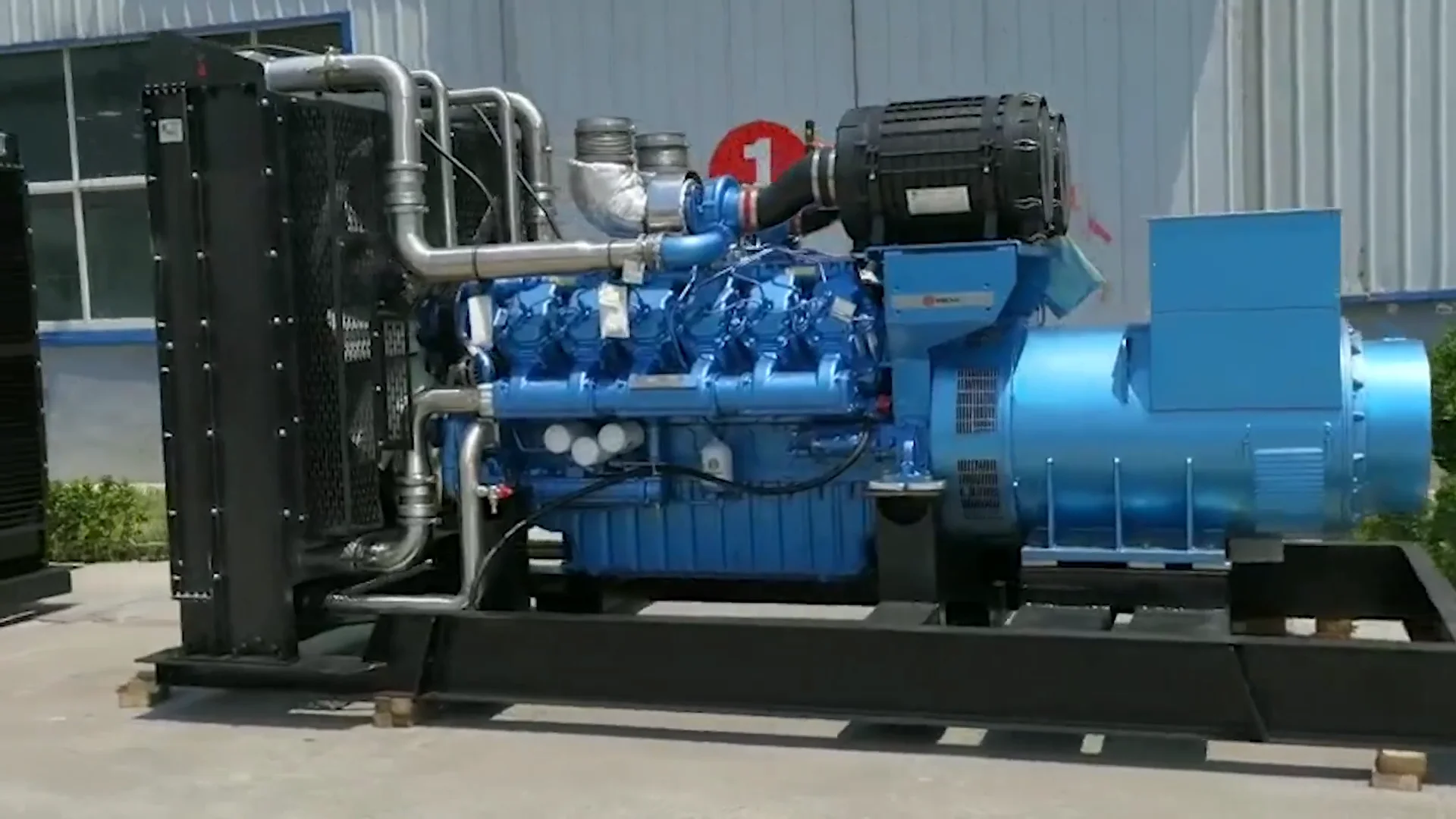 1000kw Generator Price 1mw 1250kva Baudouin Large Generators Powered ...