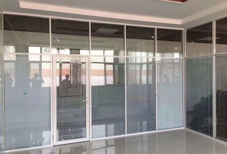 Modular Office Glass Wall Cubicle Partition Systems