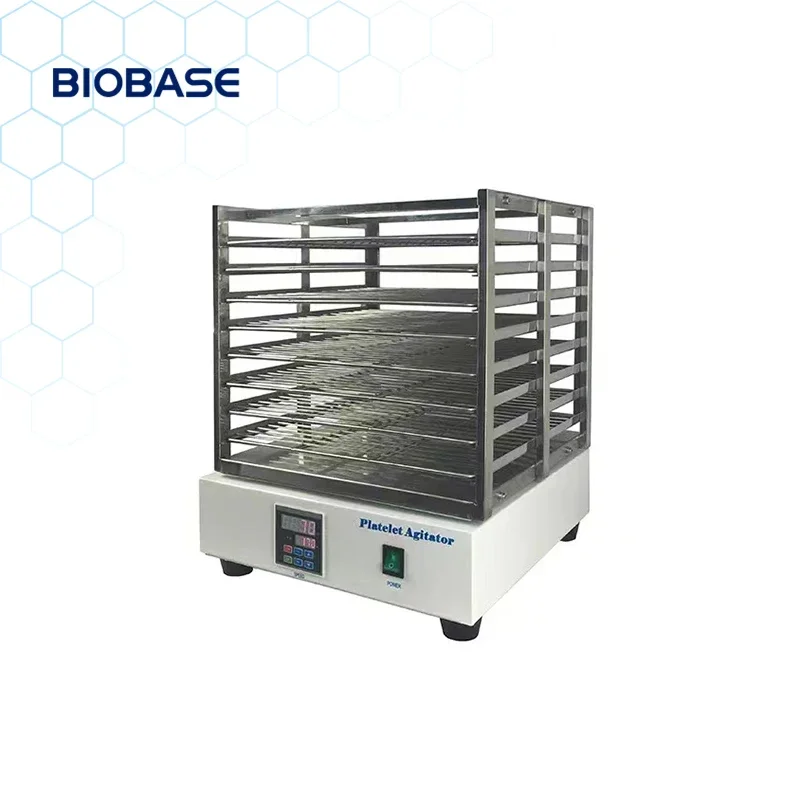 Biobase China Platelet Agitator Blood Bag Mixer With Incubator 8 Layers ...