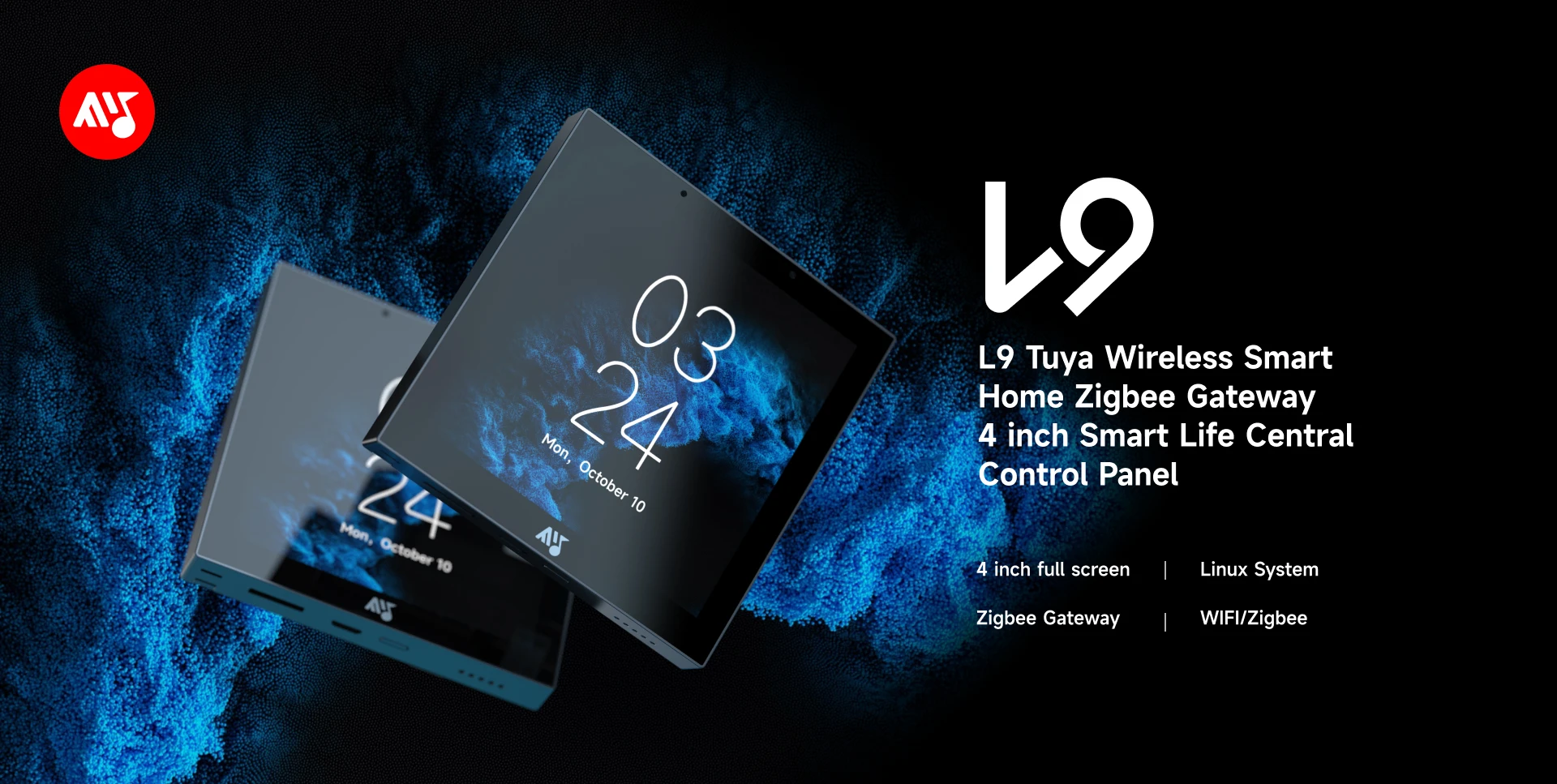 Tuya Smart Control Center Smart Zigbee Gateway Screen In-wall Control ...