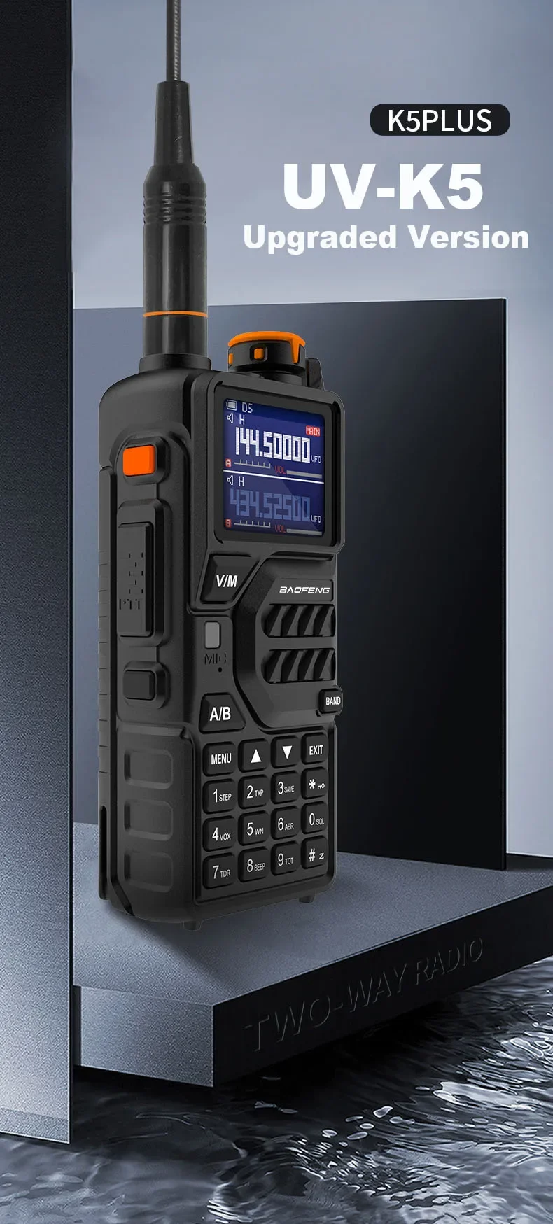 BAOFENG BF-K5 Plus Walkie Talkie - High Power & Long Range