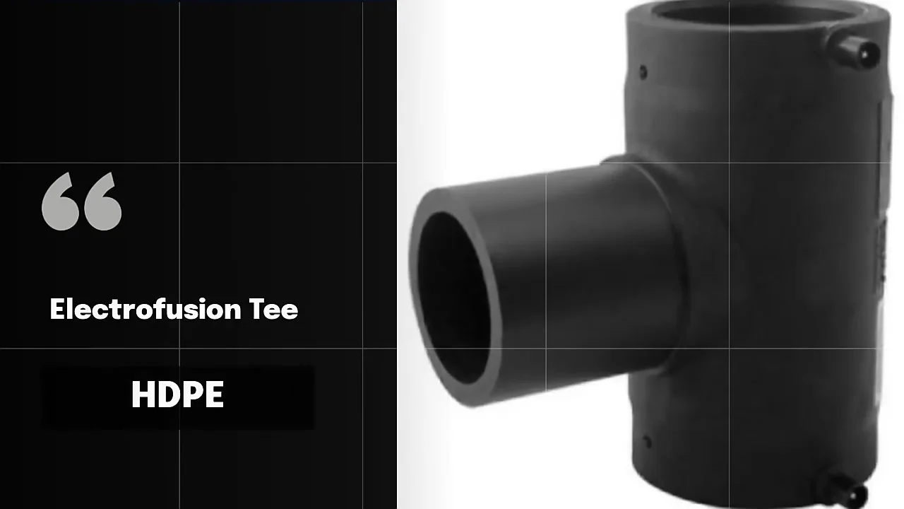 Dn25-dn800 Hdpe Electrofusion Pipe Fittings Electro Fusion Couplings Pipe Coupler - Buy Pipe ...