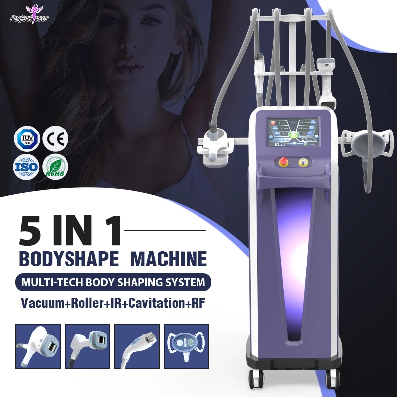 Professional Lymphatic Drainage Machine Vacuum Roller Rf Slimming ...