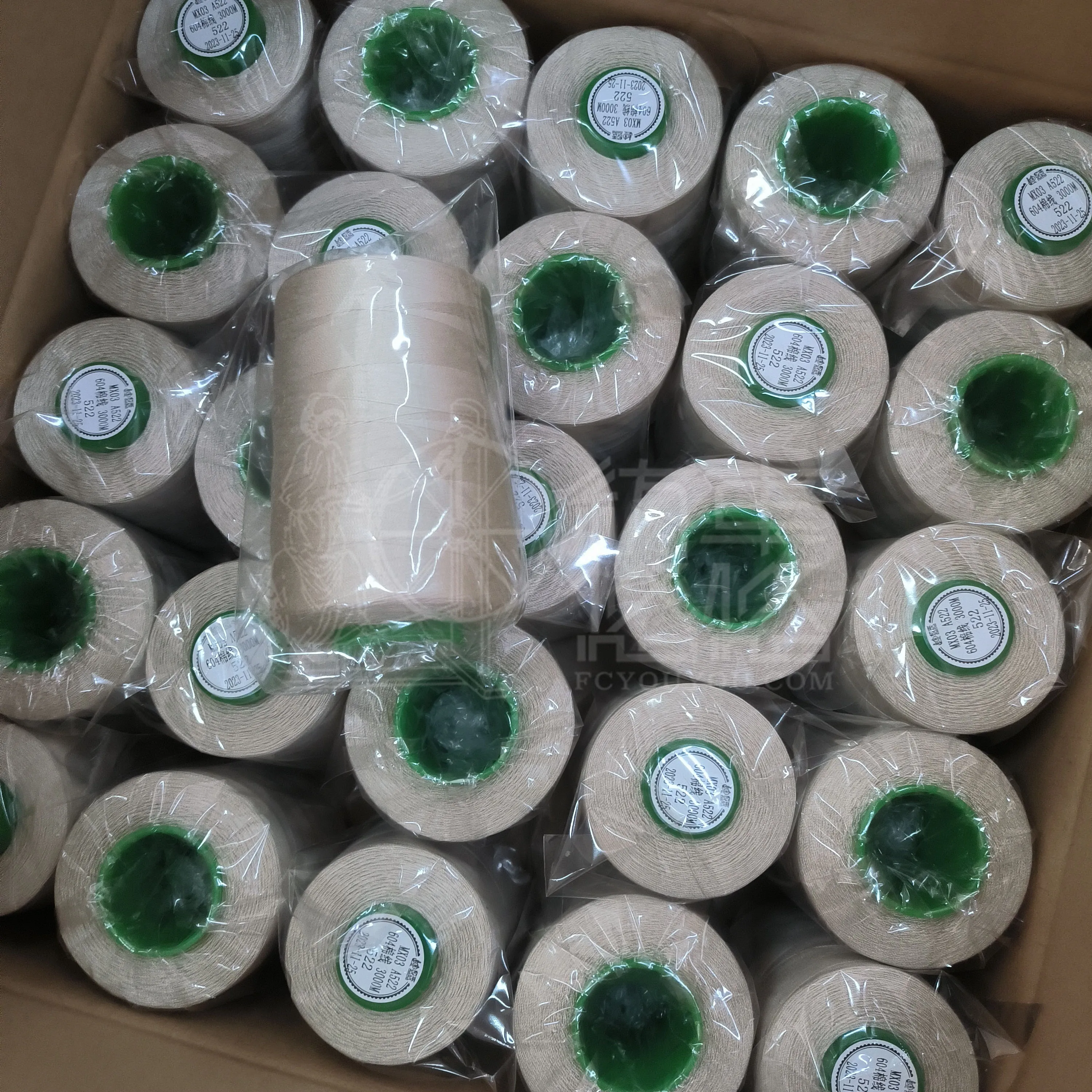Cotton Poly Core Spun Thread - High Strength & Durability