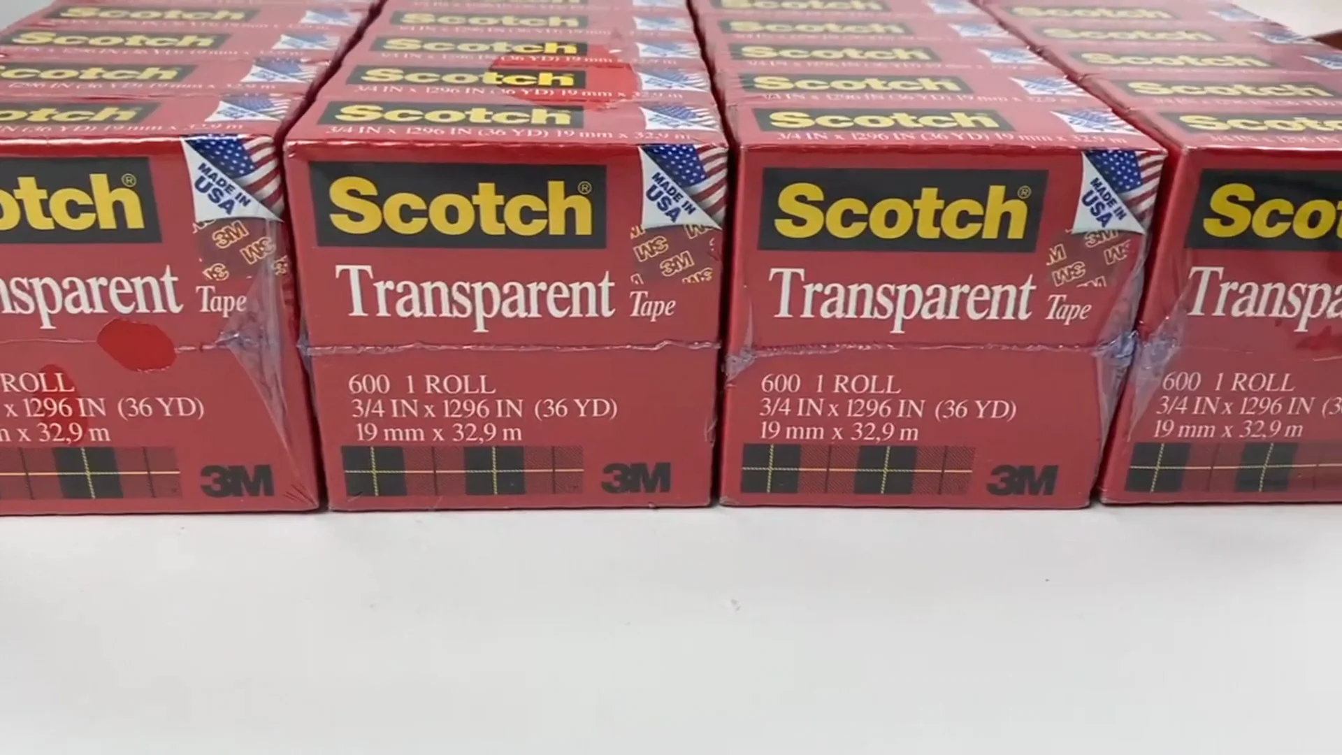 3m Test Tape 600 Transparent Hundred Grid Strong Tape Ink Adhesion 19mm ...