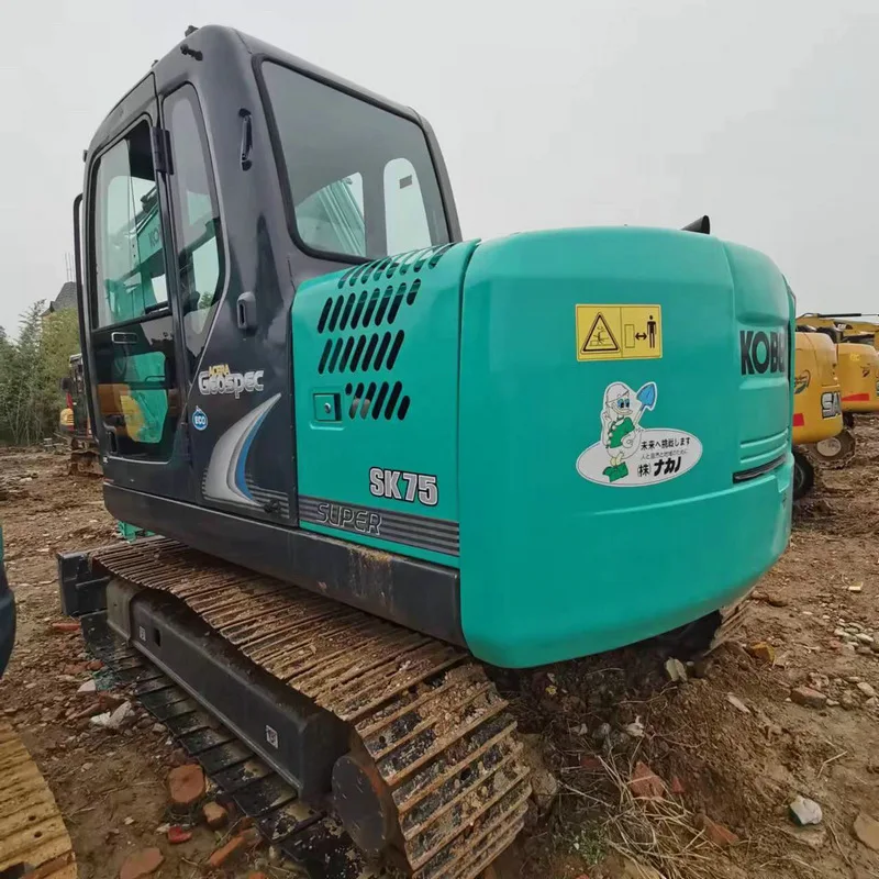 Original Japan Kobelco SK75-8 7Ton Mini Small Sk75 Sk75-6 Used Crawler ...