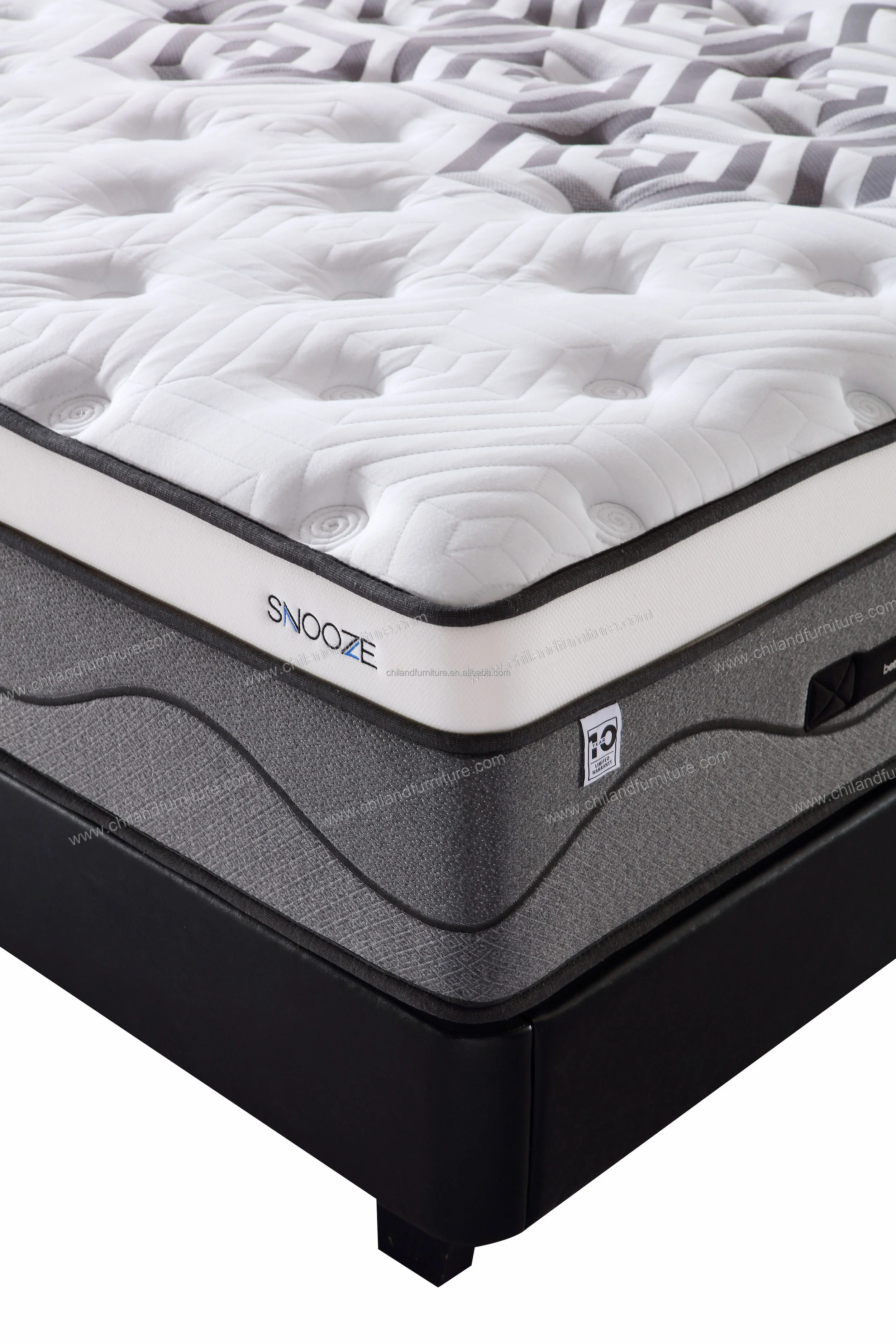 3 Zoned Mirco Pocket Plus 7-zone Pocket Spring Mattress Classic Gel ...