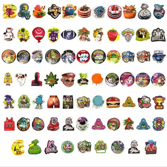 Aluminum Foil Custom Printed Plastic Smell Proof Edible Food Packing ...