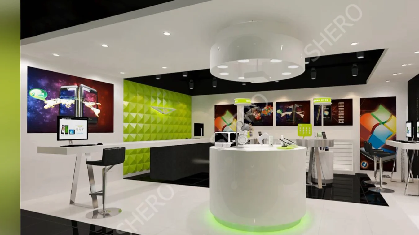 Modern Bespoke Mobile Phone Shop Displays Retail Cell Phone Display ...