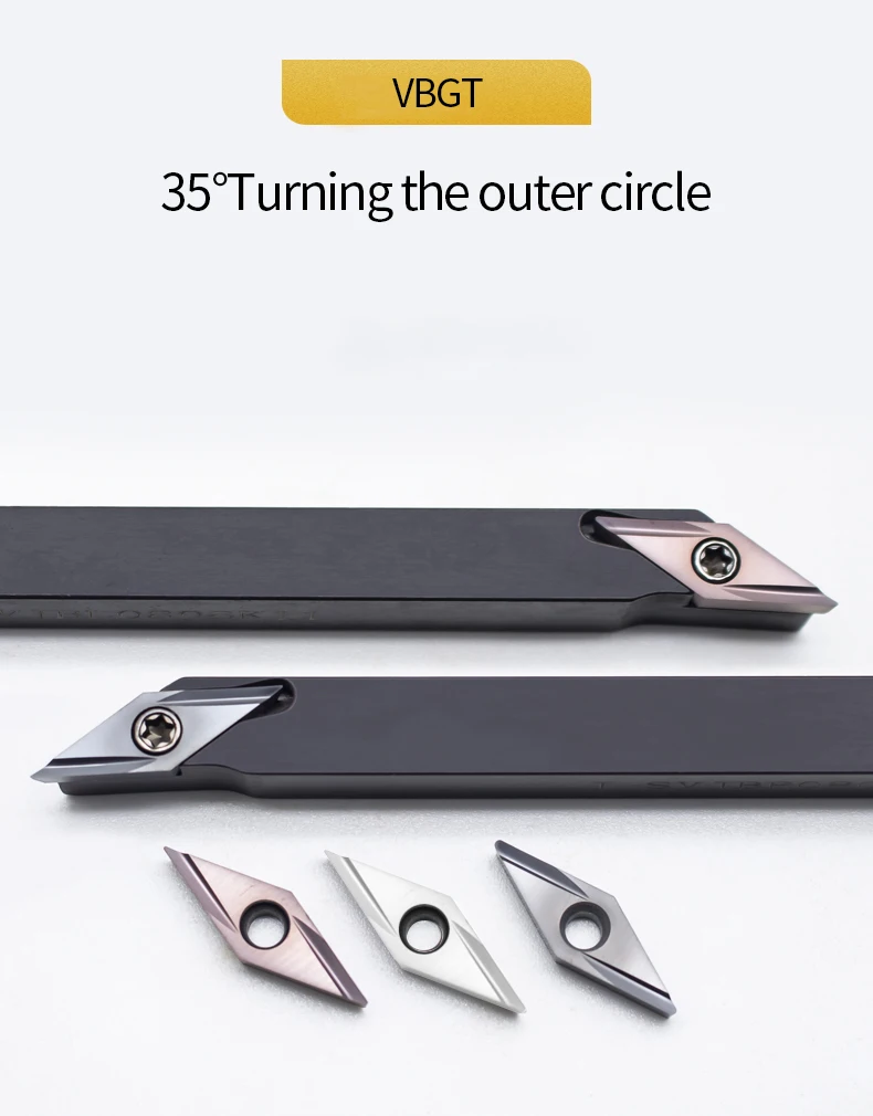 Indexeable Carbide Tips VBGT/VCGT/VBMT110301/02 VCGT110302 VCMT160404/160402 VCGT Carbide Insert ...