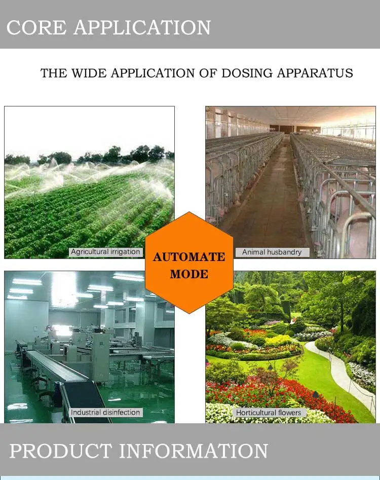 Water Driven Dosing Chemical Fertilizer Injector Doser Automatic ...