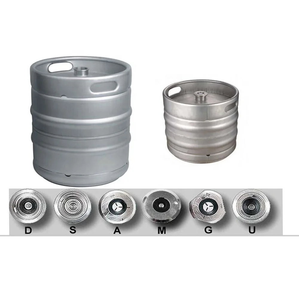 Euro Standard Keg Stackable Draft Beer Barrels 30 Liters Beer Barrel ...