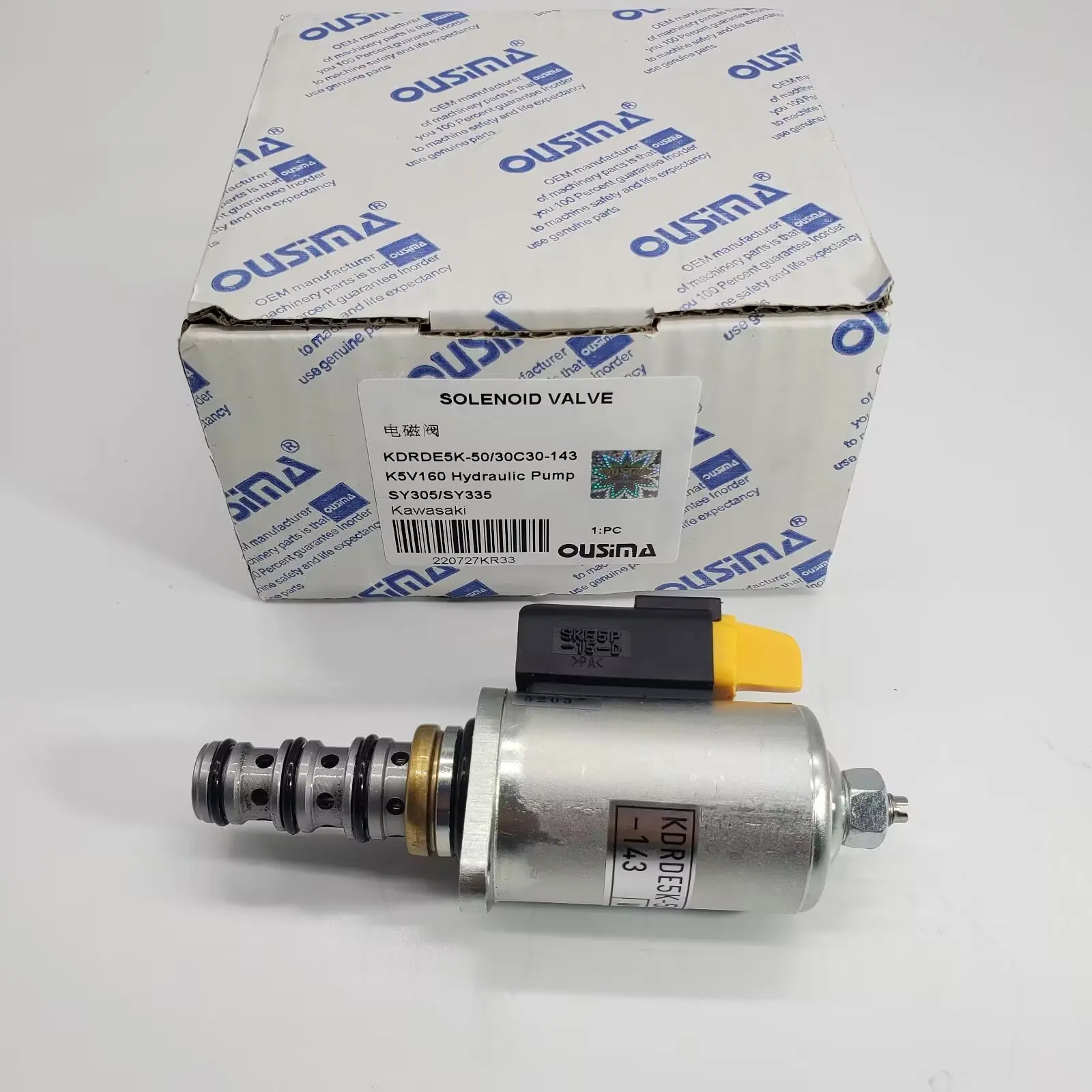 OUSIMA Solenoid Valve KDRDE5K-50 30C30-143 for Kawasaki| Alibaba.com