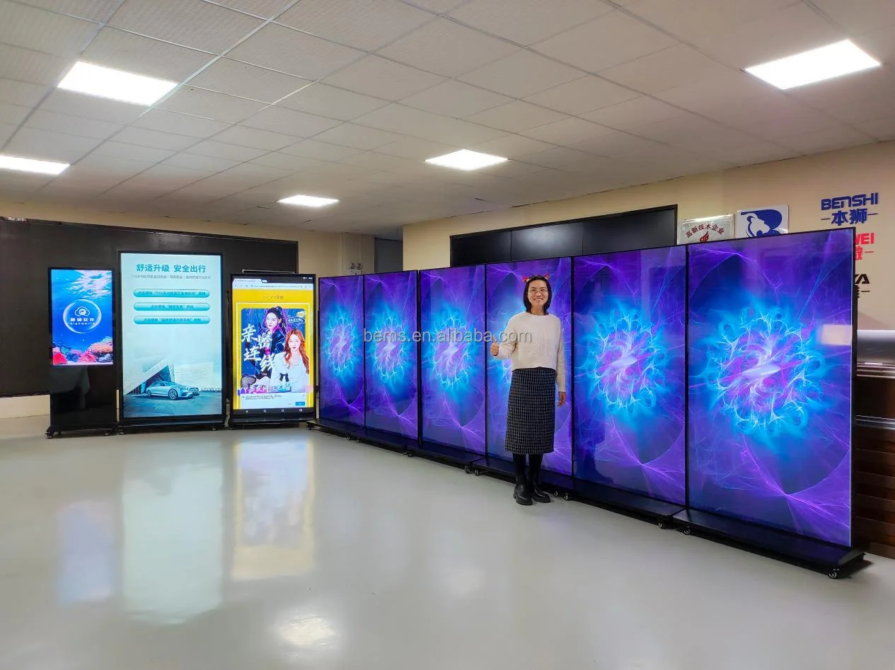 AD Signalisation - 49 55 65 LED LCD Poster Advertising Machine