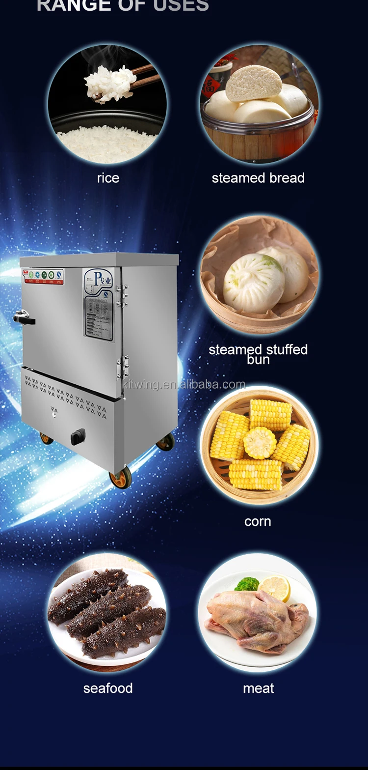 Multifunctional Commercial Restaurant Kitchen Stainless Steel Gas Food ...