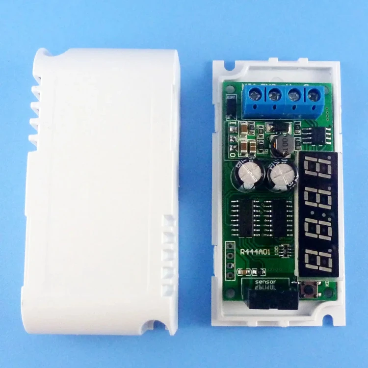 R444A01 Digital display Modbus RTU RS485 Temperature humidity sensor ...
