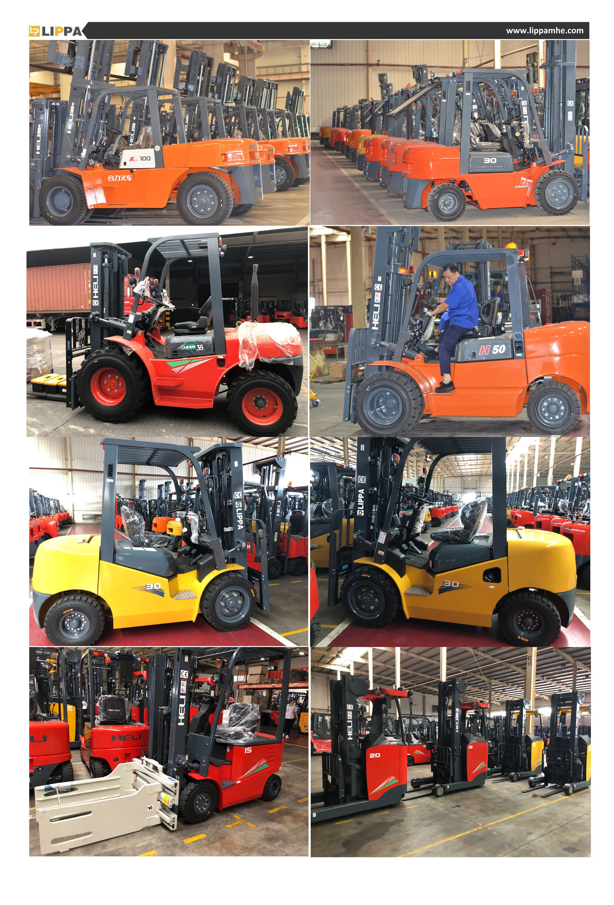 Heli Manufactured K2 Series Lpg Gasoline Dual Fuel Forklift 2 Ton 2.5 ...