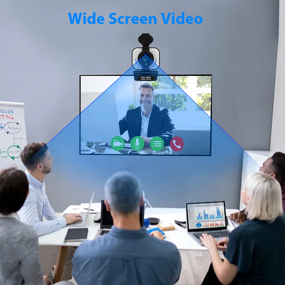 4k Ultra Hd Webcam With Built-in Microphone For Video Recording ...