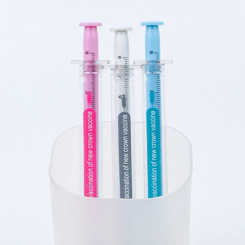 Syringe Shape Pen - Novelty Promotional Gift for Hospitals