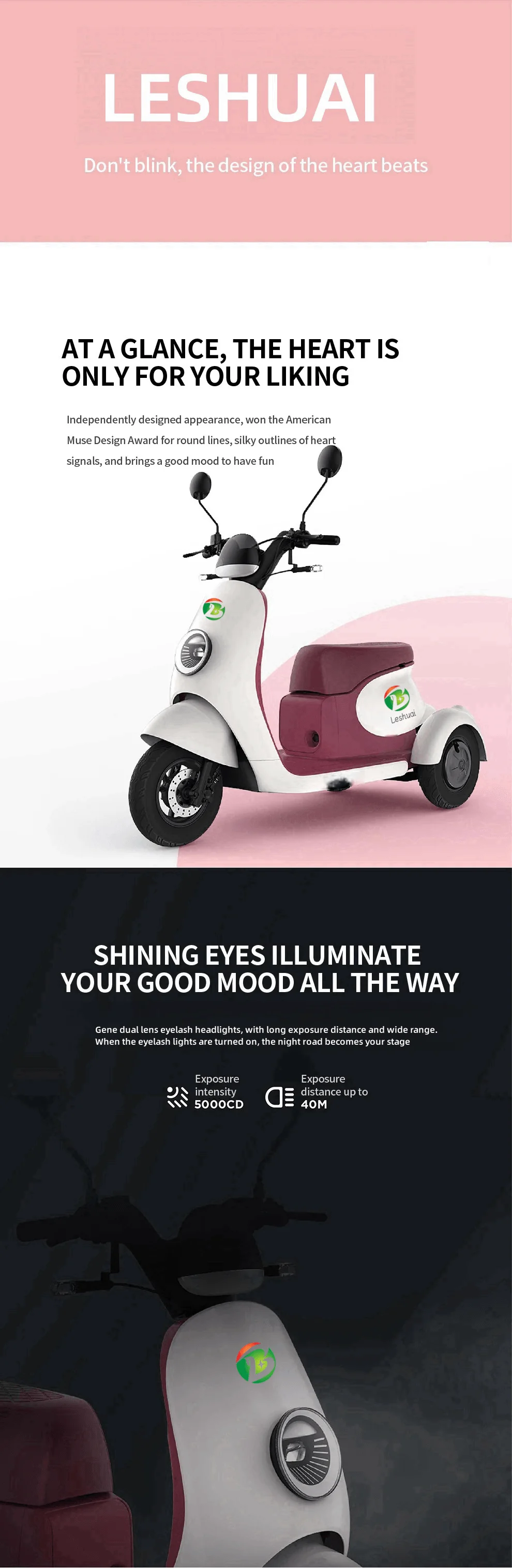 48V 800W Electric Tricycle for Adults with Open Body 3-Wheel Design 30 ...