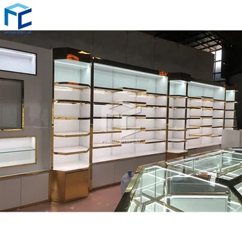 Gift Shop Interior Design Shop Shelves And Display Cabinets Craft Store ...