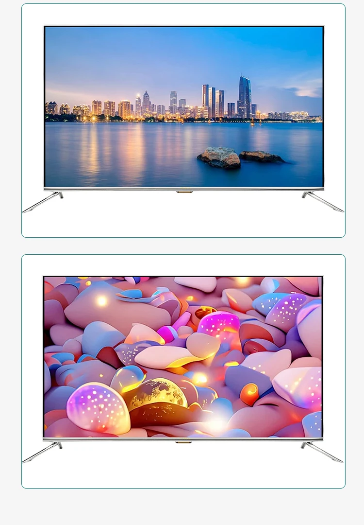 Wholesale Big Size Flat Screen Tv 50" 55" 65" 75" Televisores Smart Tv ...