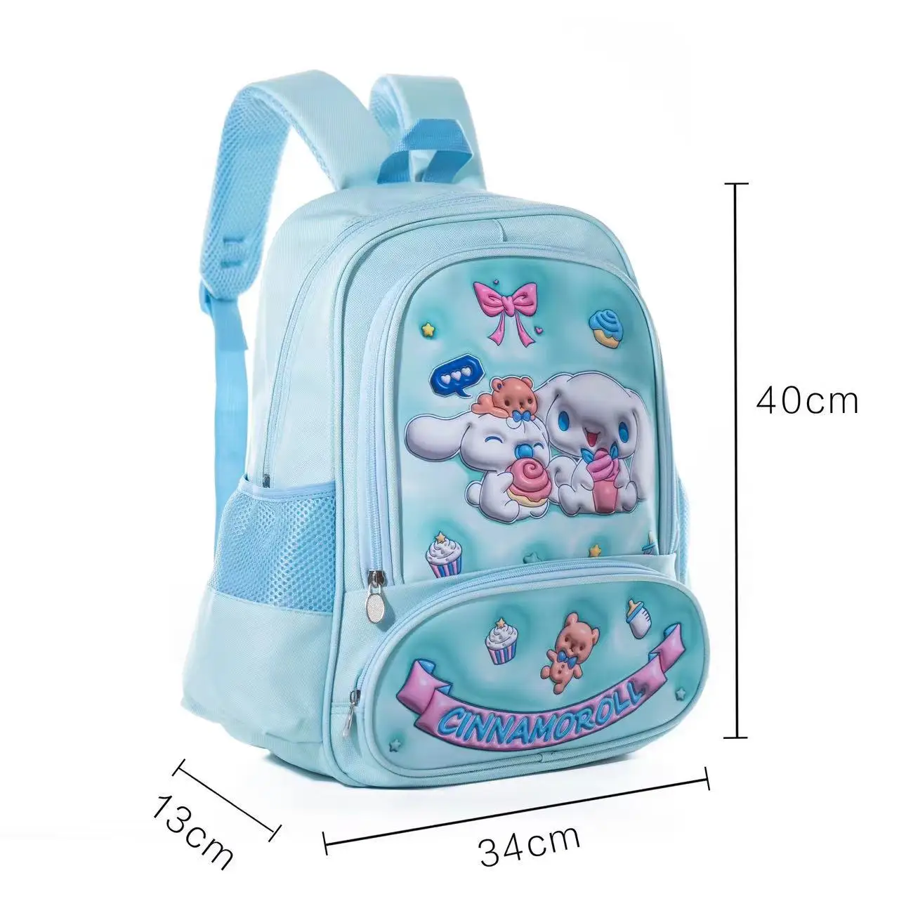 3d Cartoon Kuromi Mymelody Cinnamoroll Schoolbags Cute Bag For Kids ...