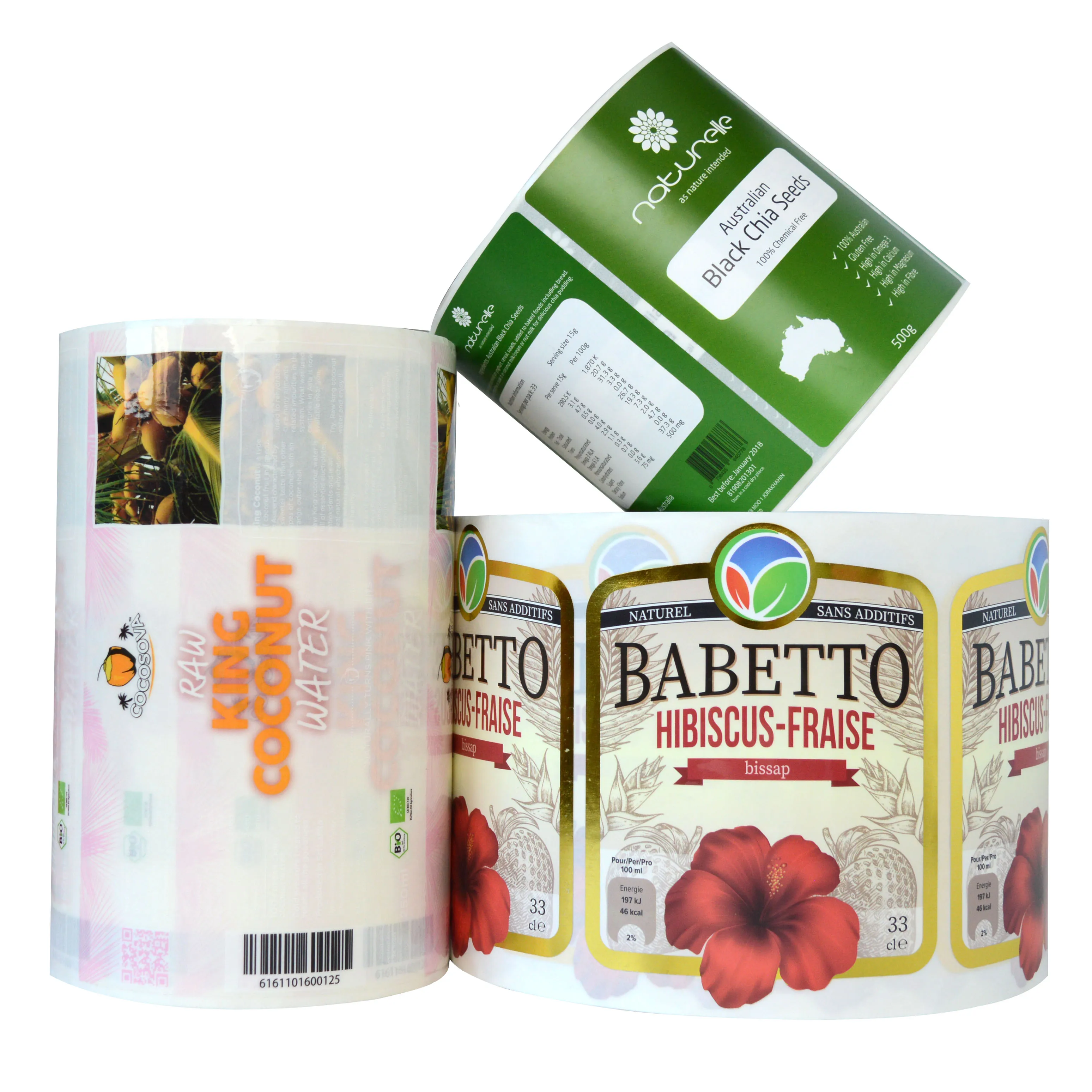 Glossy Adhesive Custom Printing Label Sticker - Buy Vinyl Glossy Finish ...