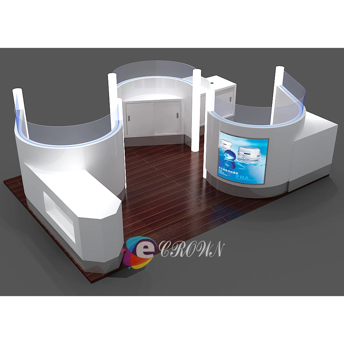 Teeth Whitening Flagship Store Design Counter Teeth Commercial Retail ...