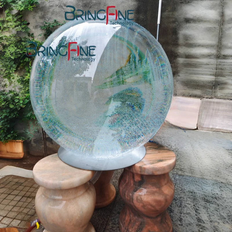 Custom Water Fountain Globe - Clear Acrylic Spheres