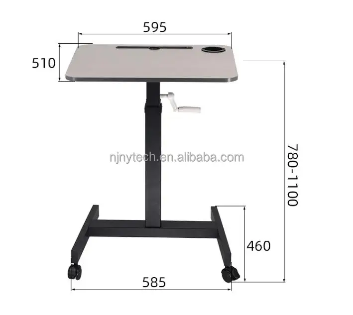 Modern Simple Adjustable Multifunctional Hand Crank Lift Movable ...