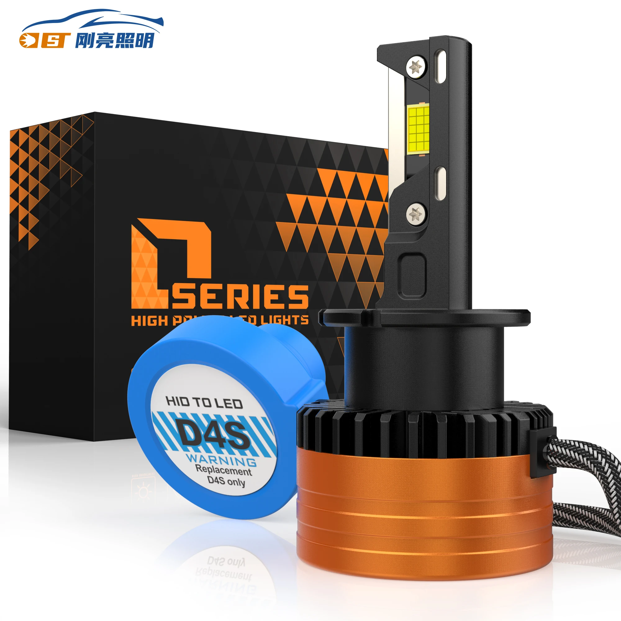 Top Ranking D30 Led Lights Bulb For Car 6000k 55w 10000lm Dc 12-24v ...