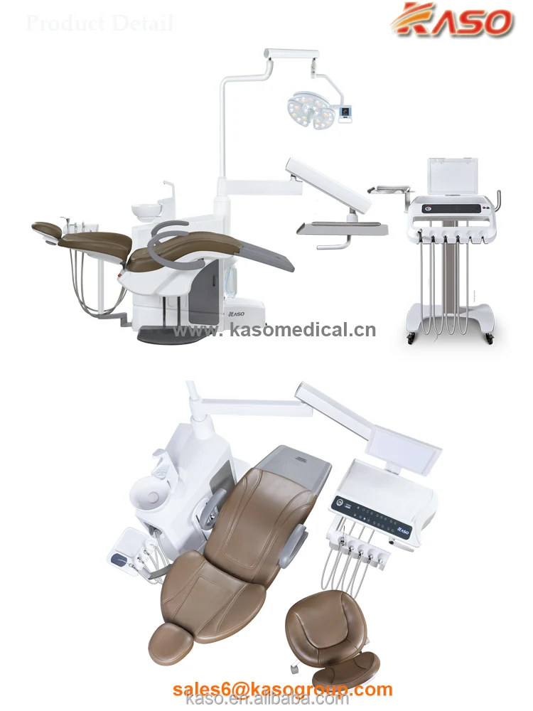 KASO KS-R1 Dental Chair with Shadowless Light & Mobile Trolley