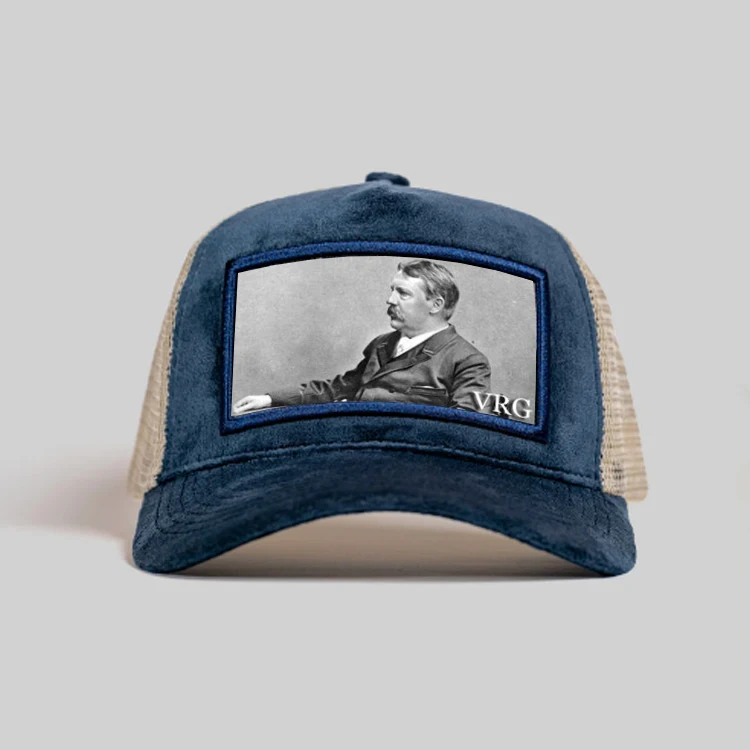 Silk Velvet Suede 5 Panel Curved Brim Digital Print Applique Patch ...