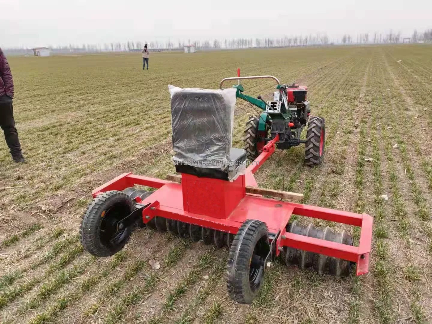 Wheat Filed Tractor Land Roller - High Productivity Machine