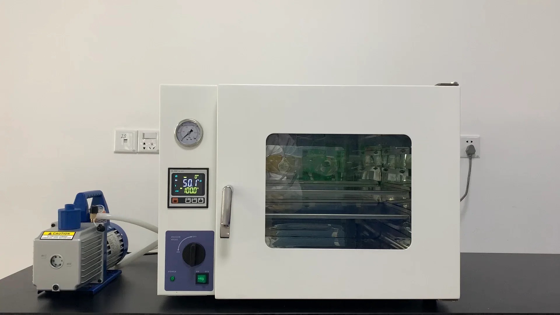 Tob Vacuum Drying Oven Laboratory Testing Oven With Stainless Steel ...