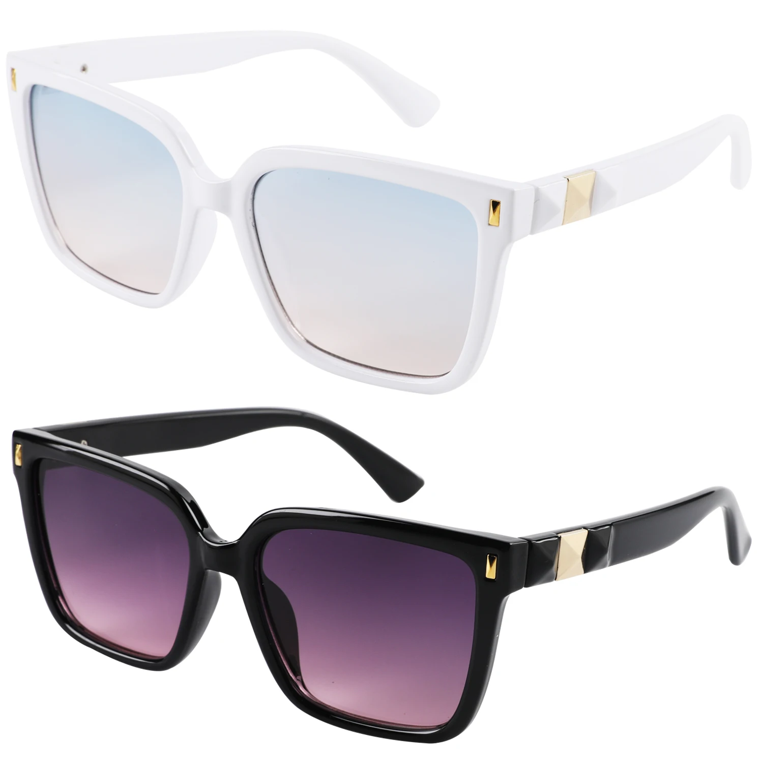 Fashion Senior New Polarized Sunglasses Men's Metal Frame Sunblock ...