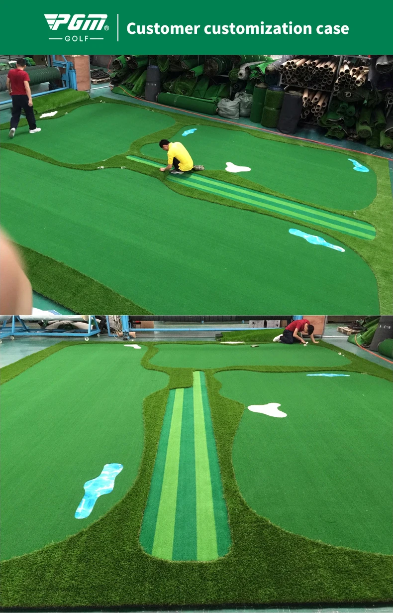 Pgm Gl006 Custom Mini Golf Course Artificial Grass Putting Green Mat ...