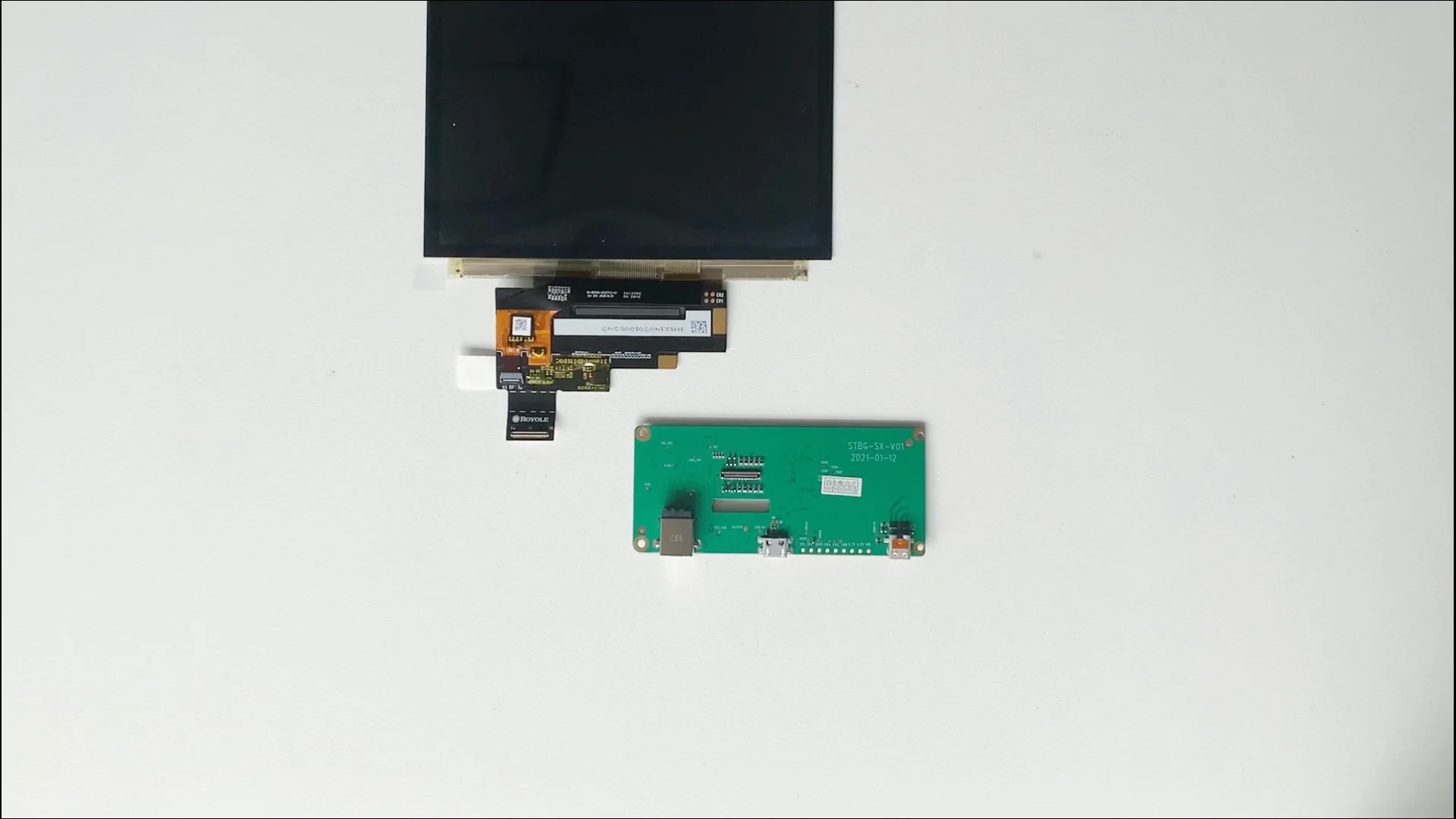 7.8 Inch Ultra Thin Rollable Amoled Flexible Touch Screen Soft Oled Flex Curved Ips Display ...