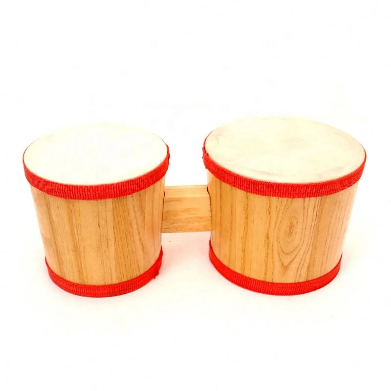 Baby Musical Wood Bongo Drum Toy - Educational Fun
