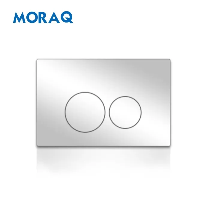 Hidden Water Tank Push Button Stainless Steel Brushed Dual Flush Plate ...