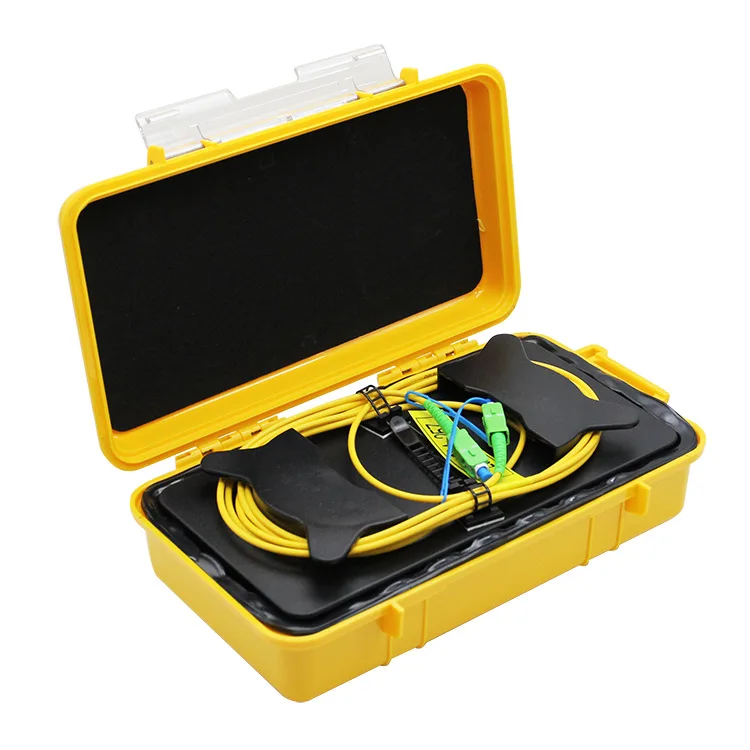 Waterproof OTDR Launch Cable Box - 500m to 2km Fiber Optic