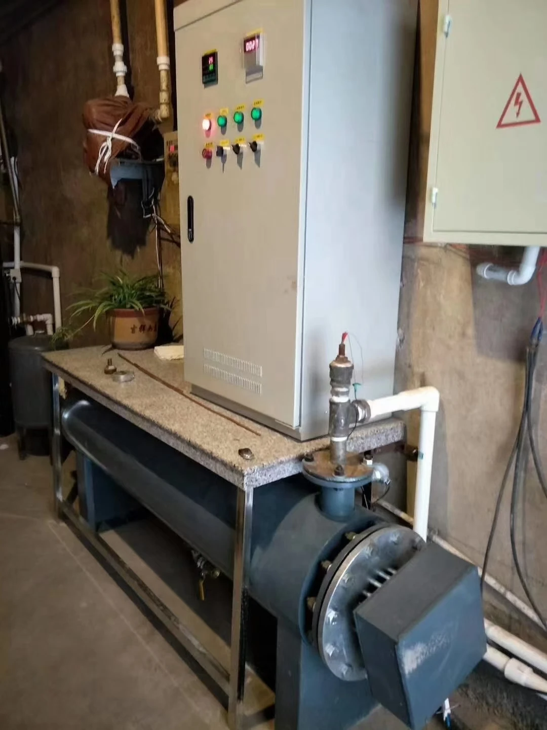 Custom Threaded Inline Heaters In Line Circulation Heaters For Fuel Oil ...