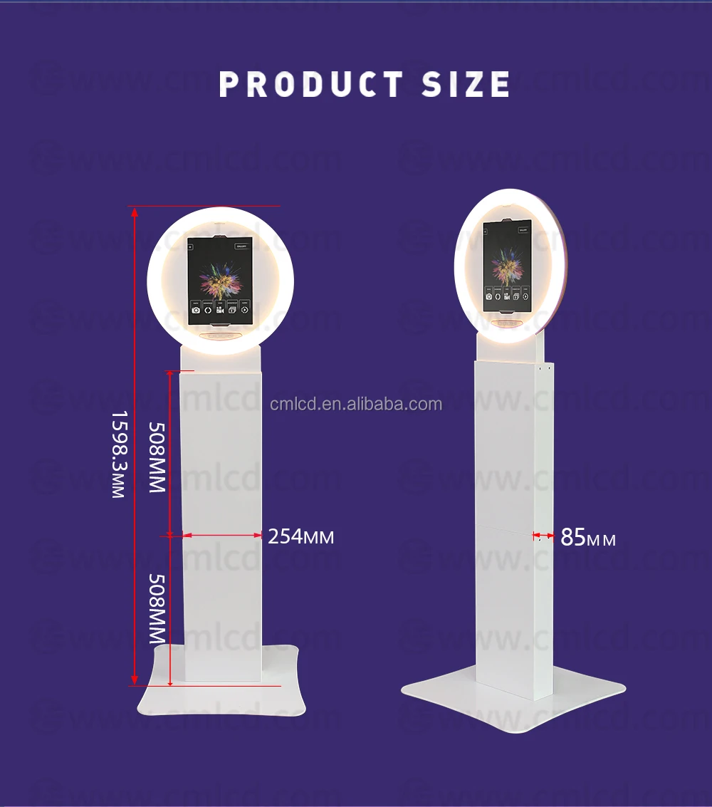 Portable Interactive Social Media Facebook Instagram Share Ipad Photo ...