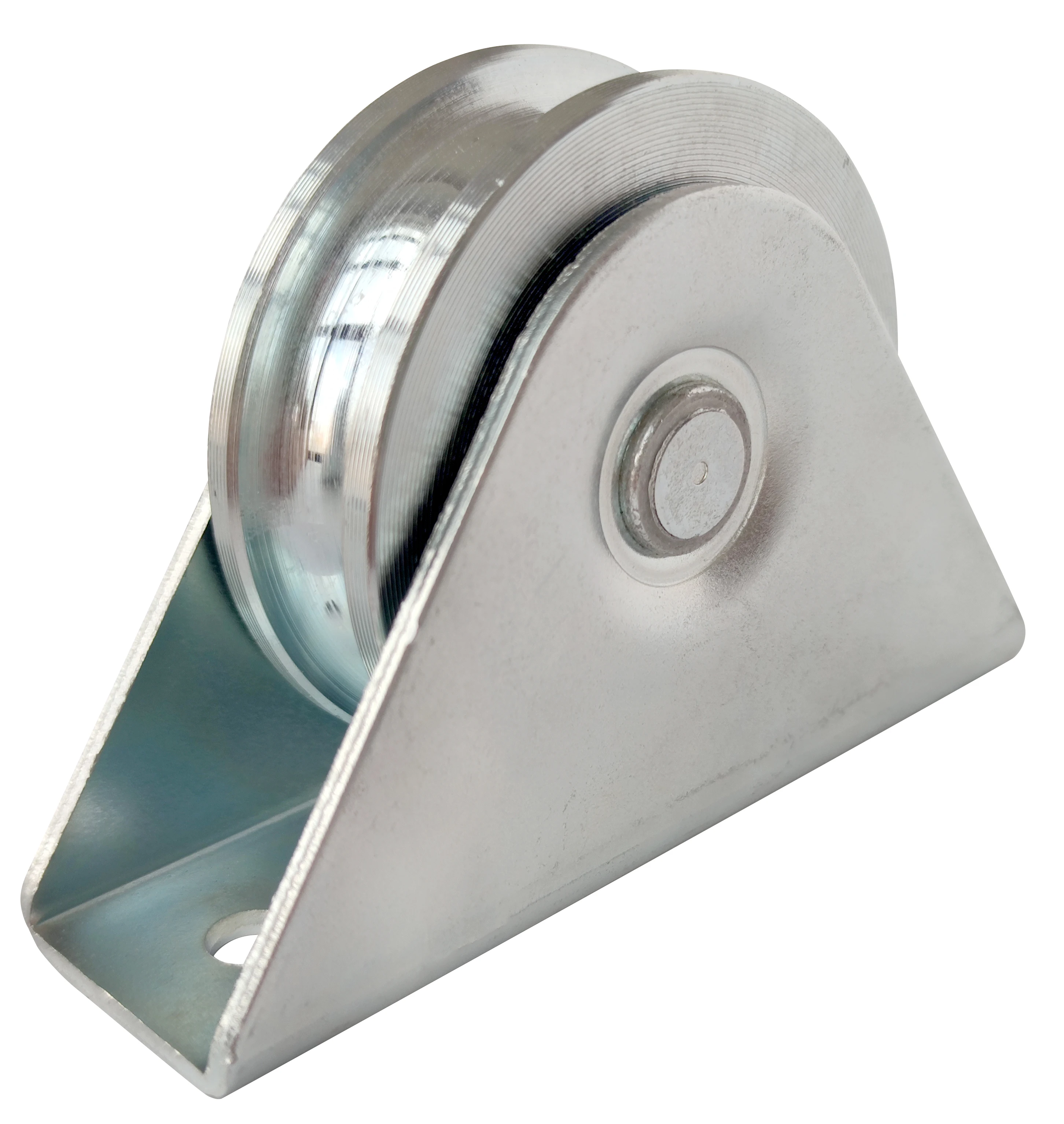 Sliding Gate Wheel With Exterior Bracket,Double Bearings,U Groove - Buy ...